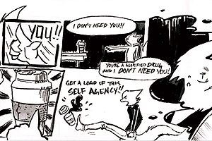 Storytelling, voice key to comics class | School of Art + Design